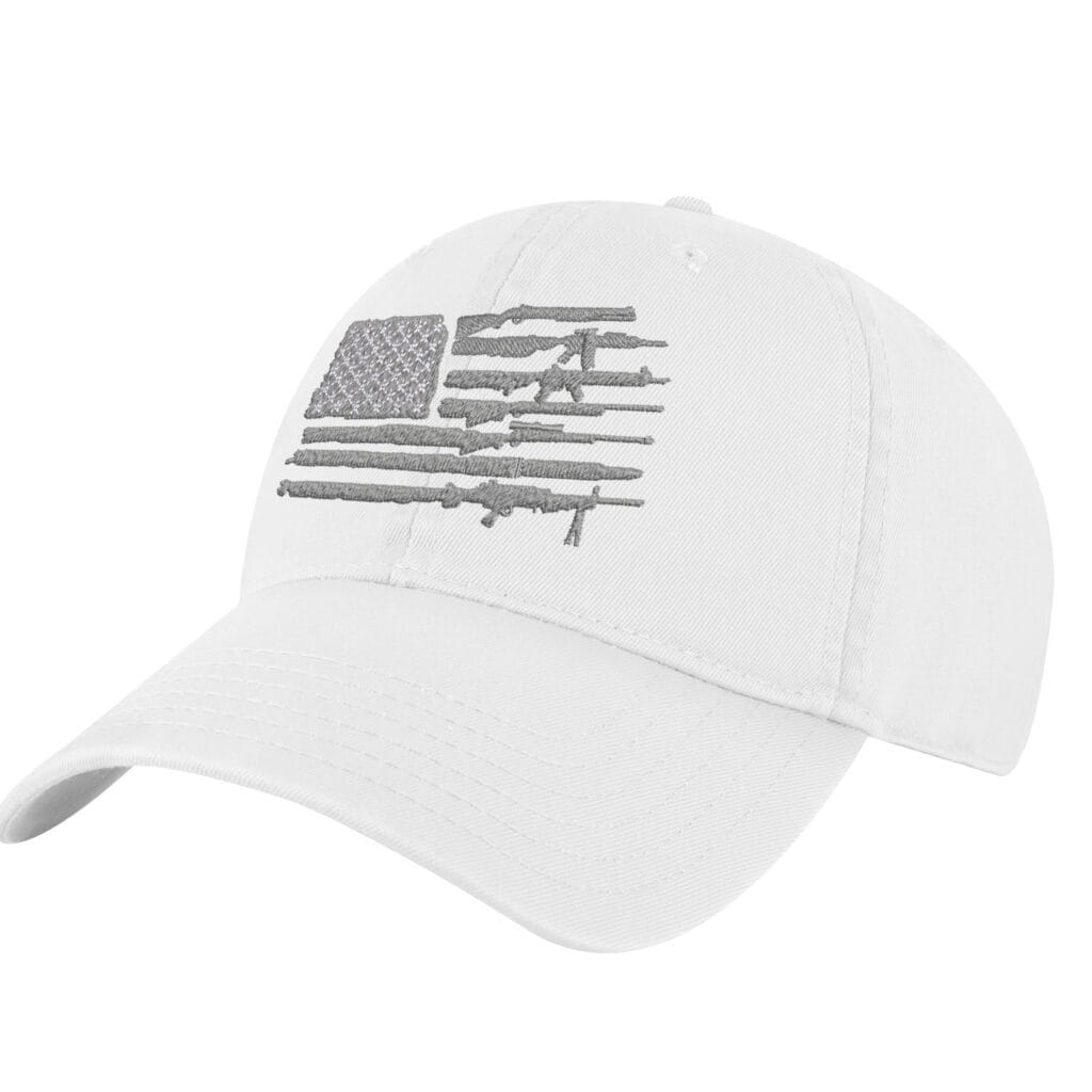Elite 2nd Amendment Hat – Patriotic Rifle Design Cap | America 2 Wear