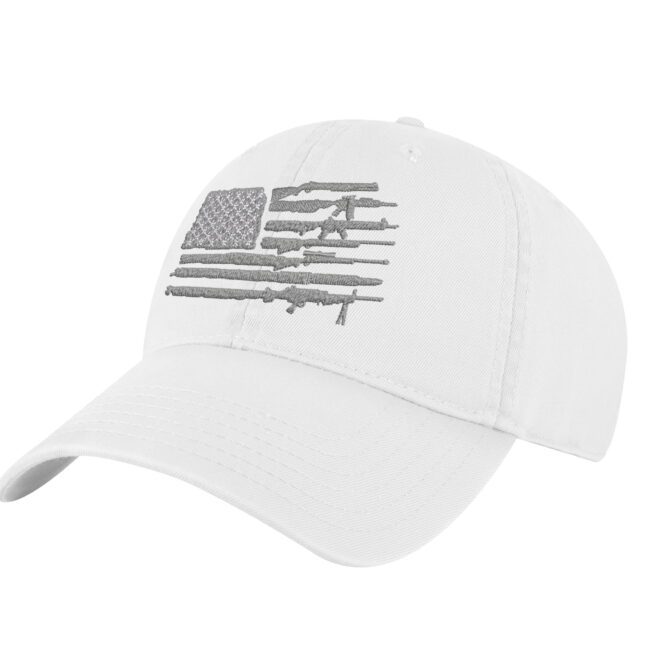 Elite 2nd Amendment Hat – Patriotic Rifle Design Cap | America 2 Wear