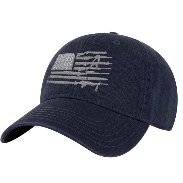 Elite 2nd Amendment Hat – Patriotic Rifle Design Cap | America 2 Wear